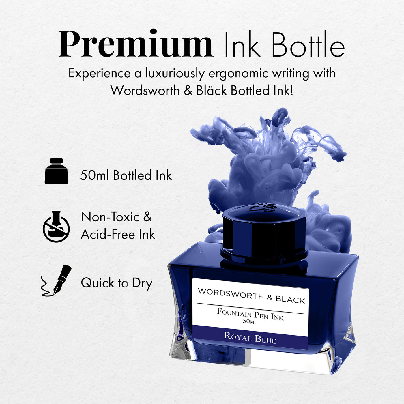 Fountain Pen Ink Bottle – wordsworthandblack