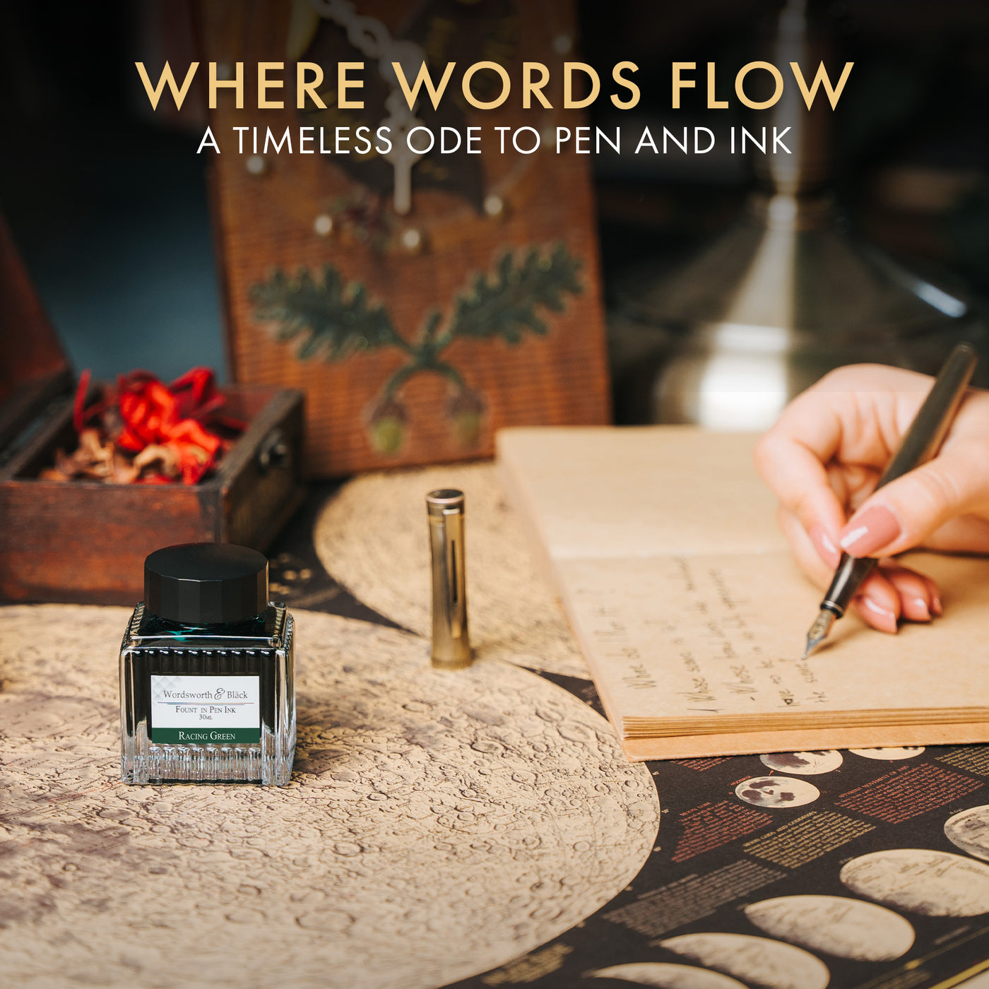 Fountain Pen Ink Bottle – wordsworthandblack