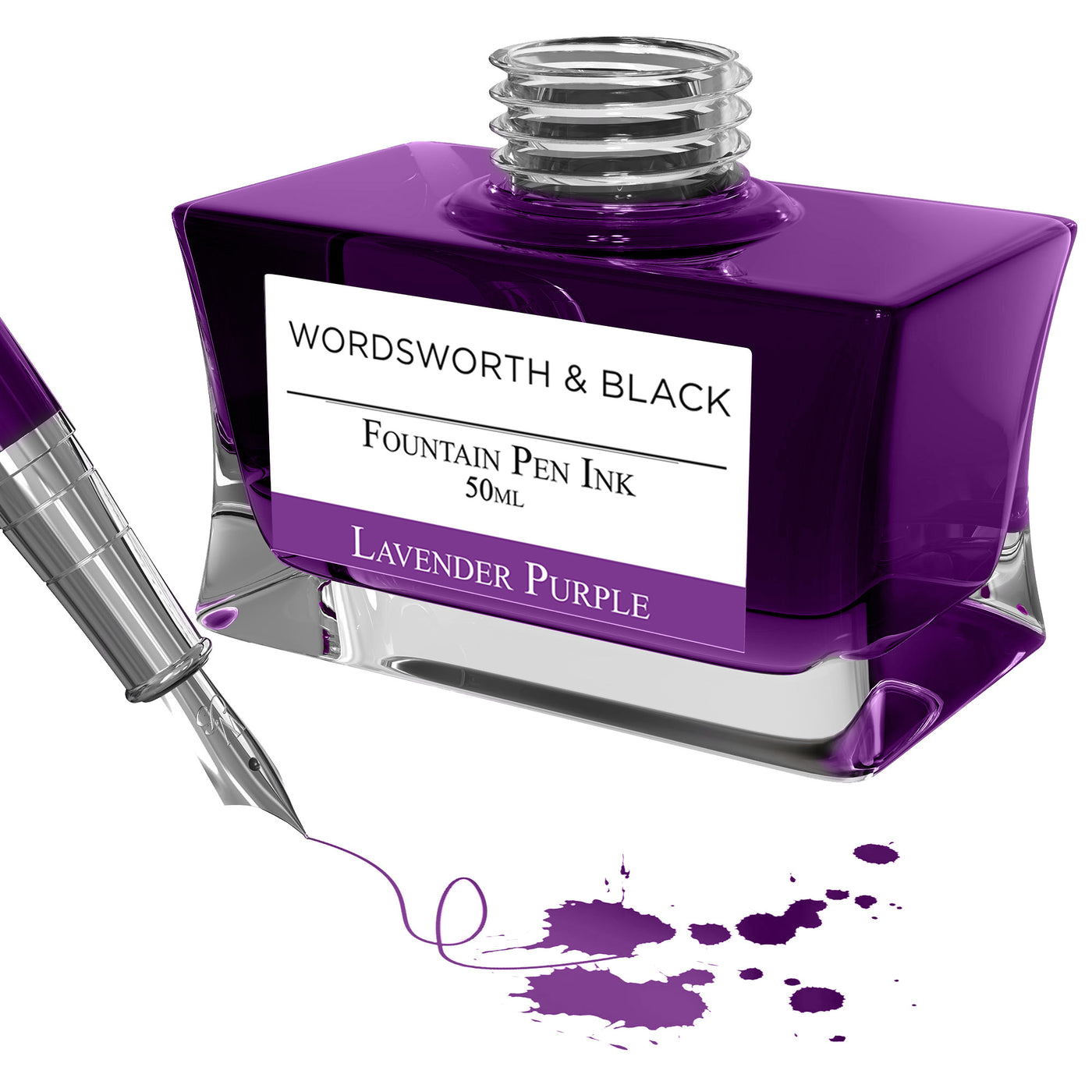 Fountain Pen Ink Bottle – wordsworthandblack