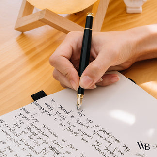 CREST FOUNTAIN PEN SET – Wordsworth & Black